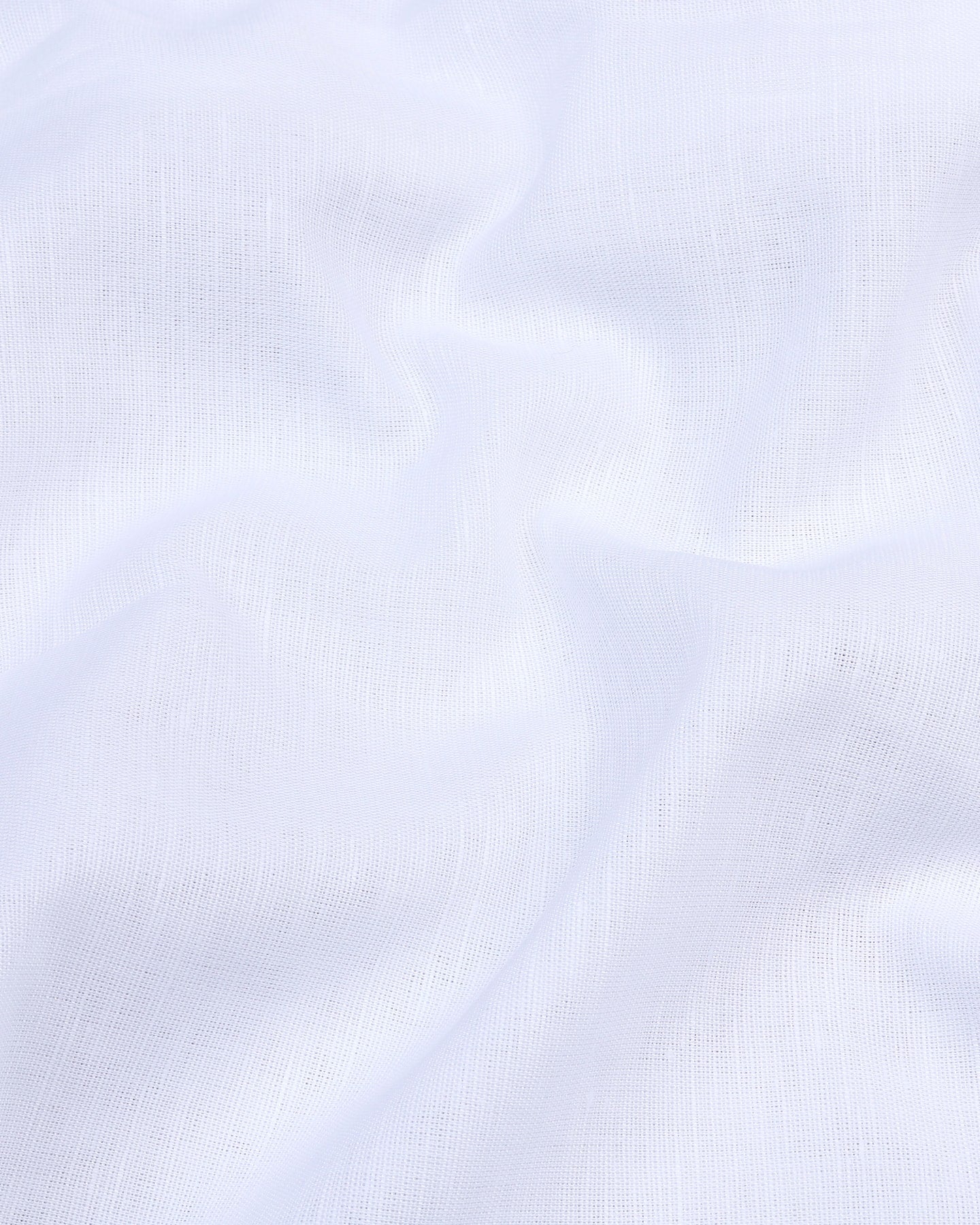 White Solid Linen Cotton Formal Shirt – Hamercop