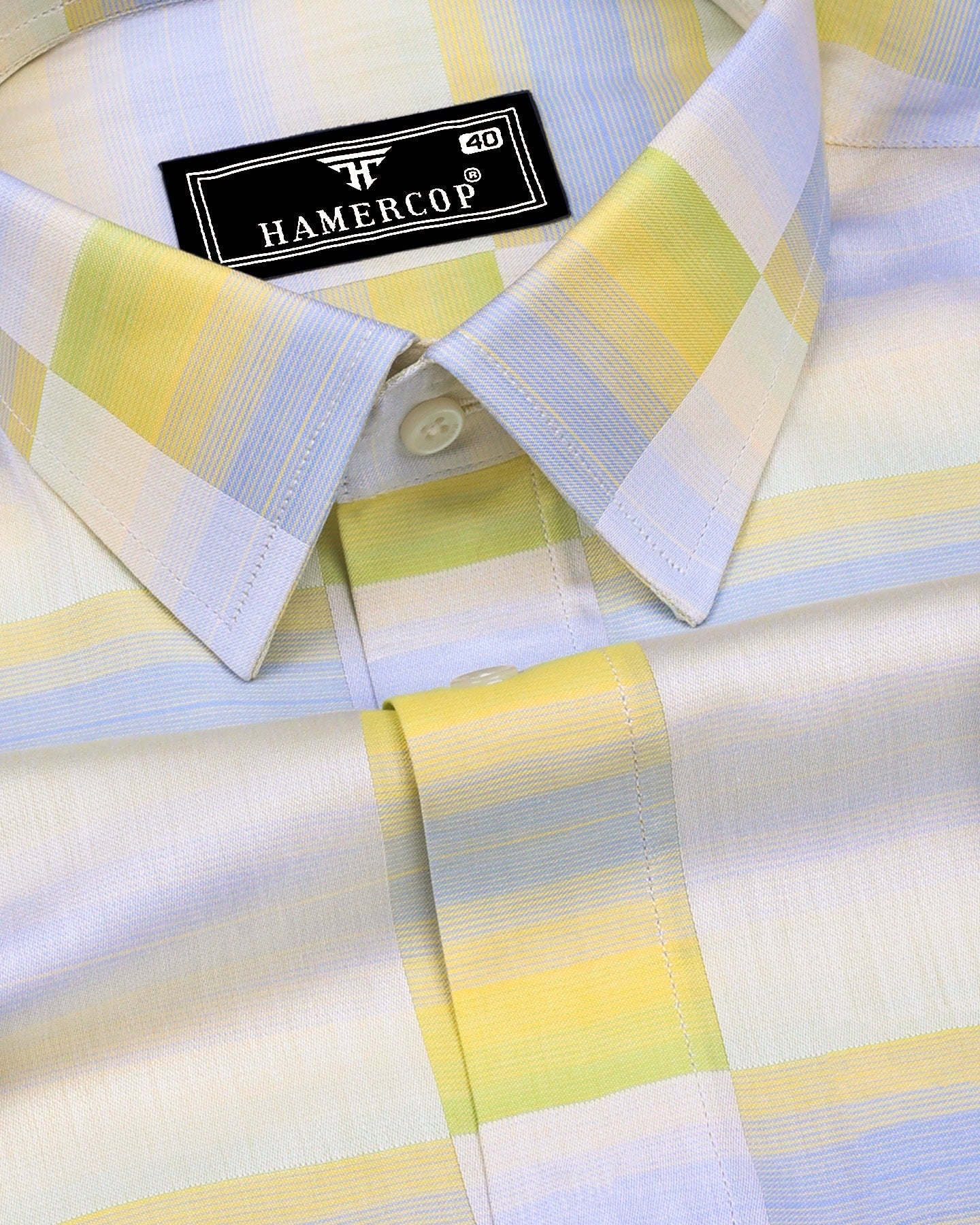Minion Yellow Check Premium Giza Cotton Shirt – Hamercop