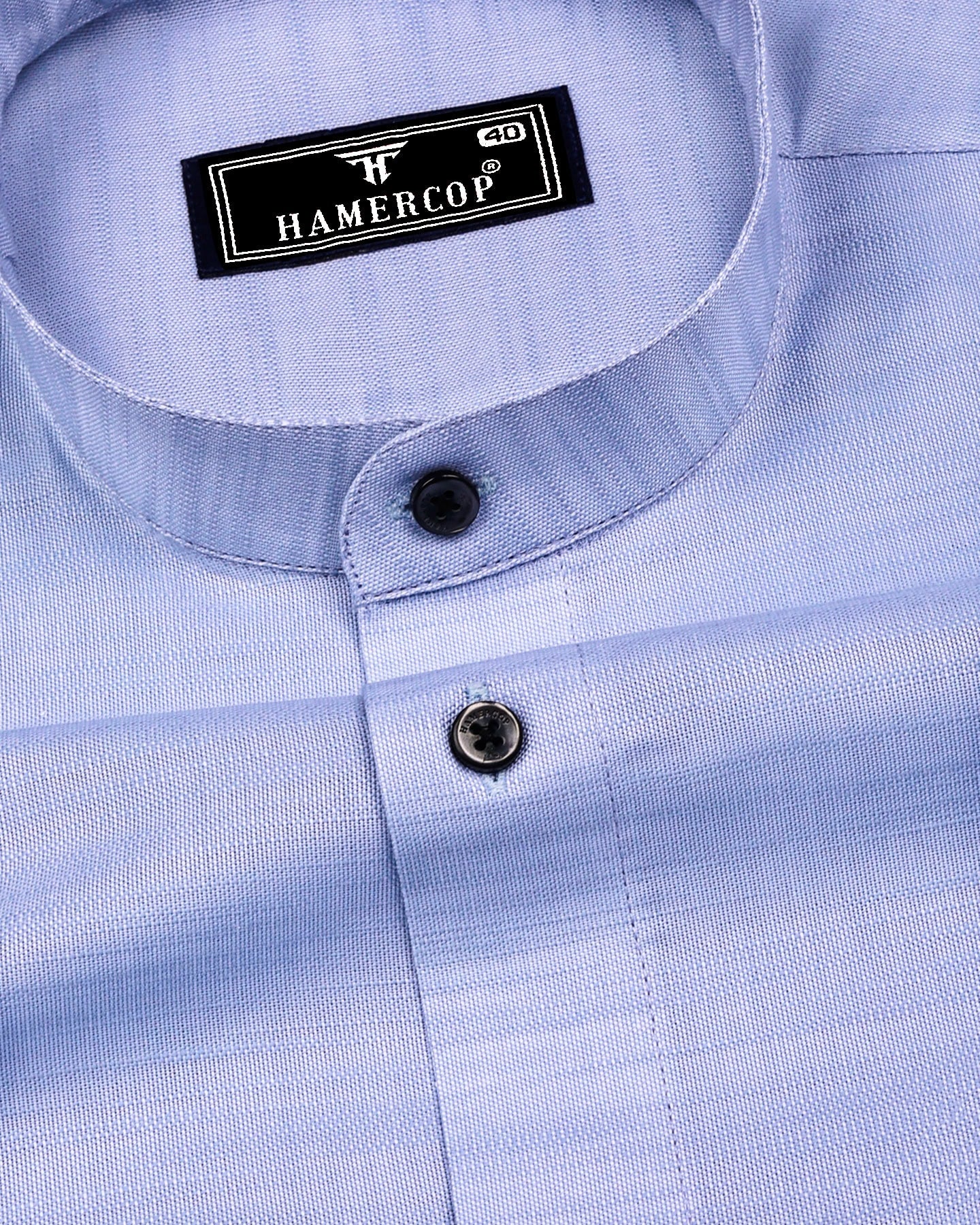 Gray Solid Linen Cotton Shirt – Hamercop